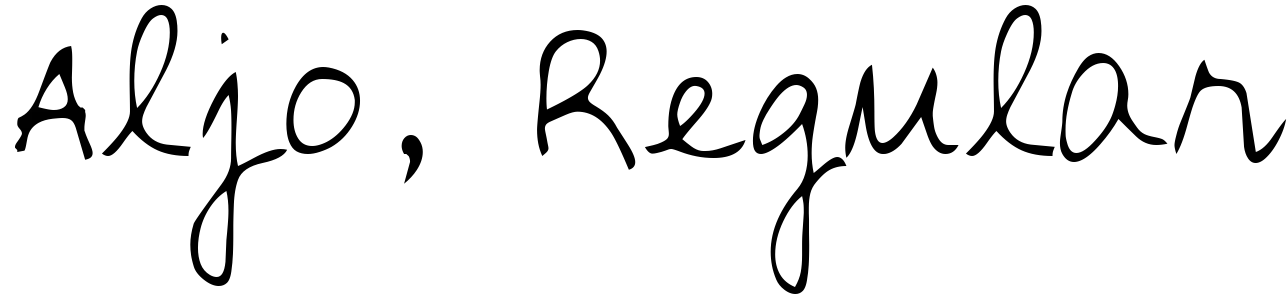 Aljo - Abstract Fonts - Download Free Fonts