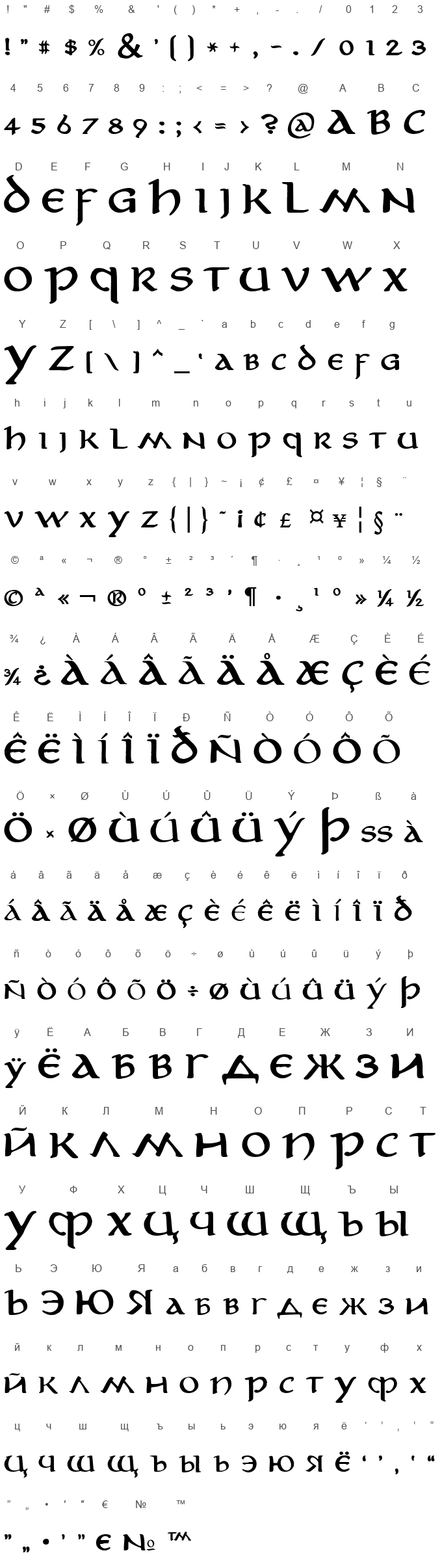 Aniron - Abstract Fonts - Download Free Fonts