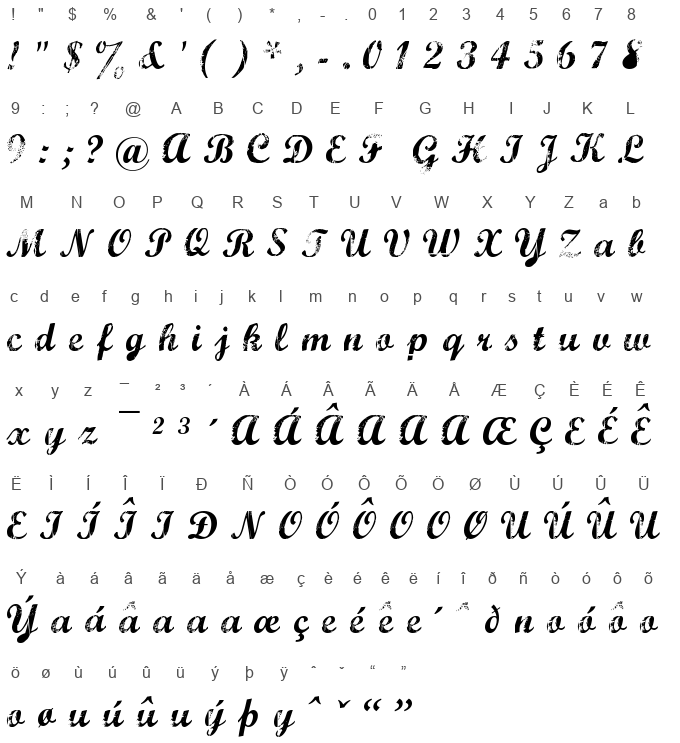 Marcelle Script - Abstract Fonts - Download Free Fonts