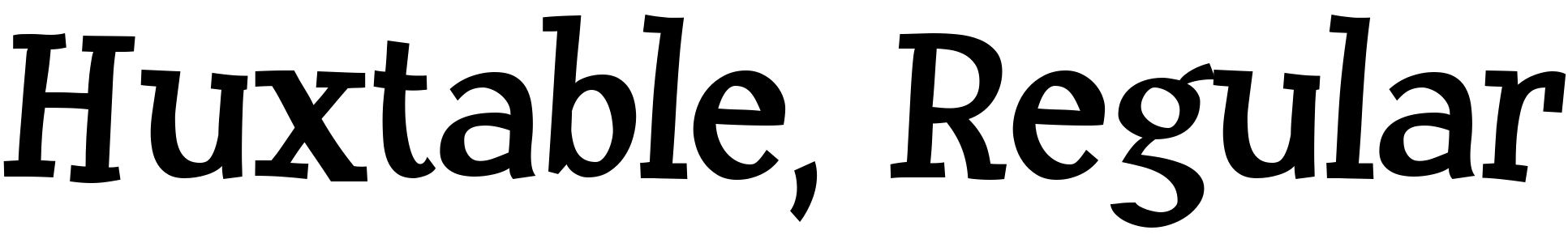 Huxtable - Abstract Fonts - Download Free Fonts