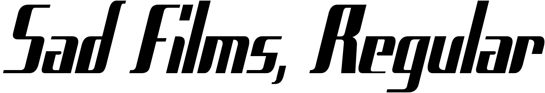 Sad Films - Abstract Fonts - Download Free Fonts