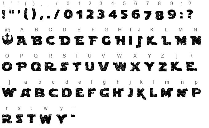 Blown Droid - Abstract Fonts - Download Free Fonts