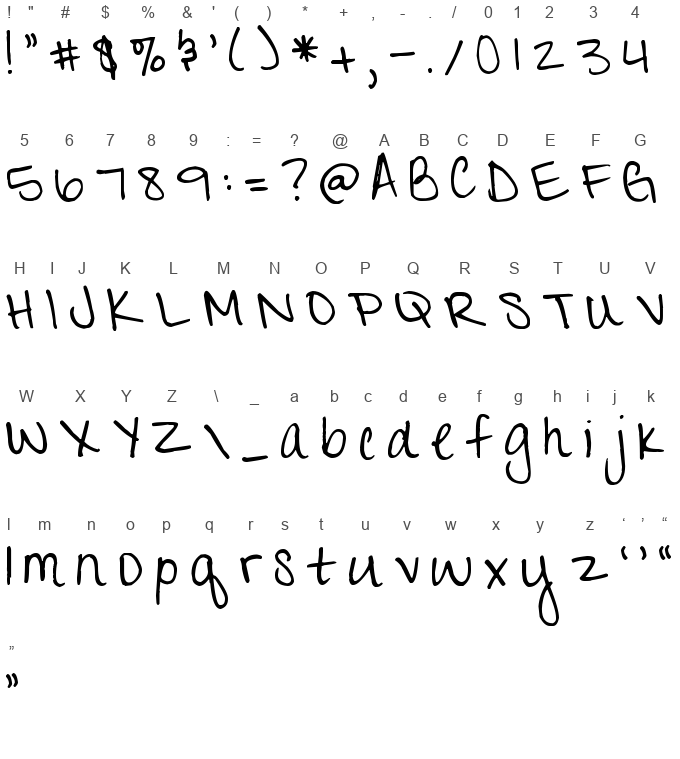 Pea Happy Girl - Abstract Fonts - Download Free Fonts