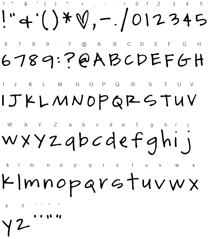 Pea Jenny - Abstract Fonts - Download Free Fonts