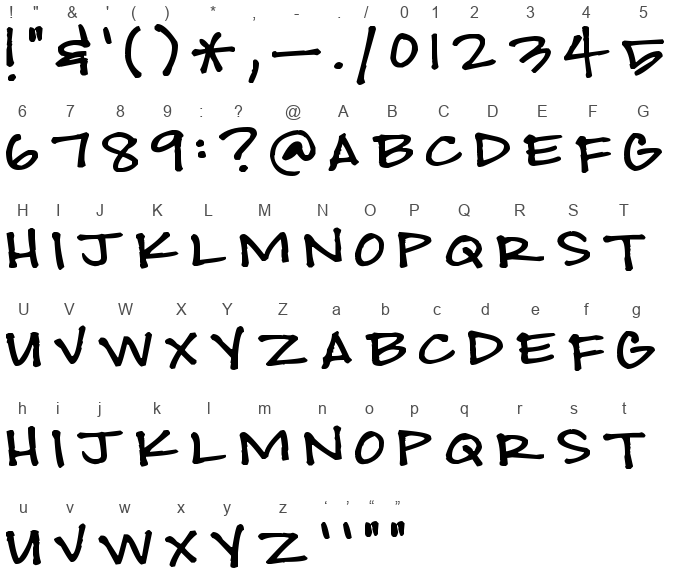 Pea Sarahloo - Abstract Fonts - Download Free Fonts