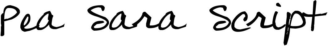 Pea Jenny Script - Abstract Fonts - Download Free Fonts