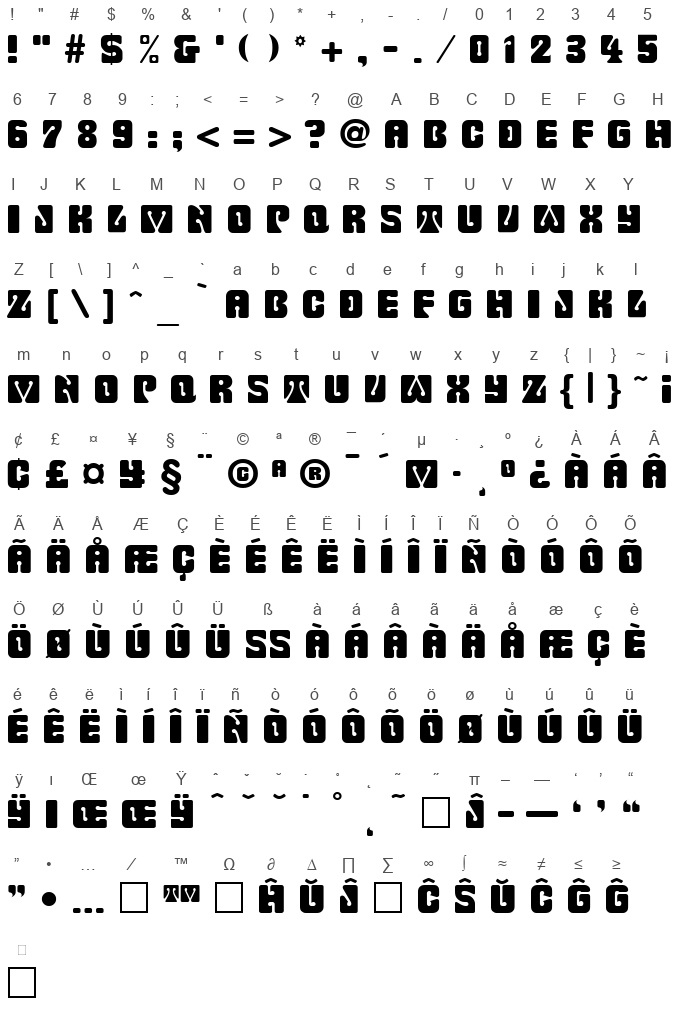 Fillmore - Abstract Fonts - Download Free Fonts