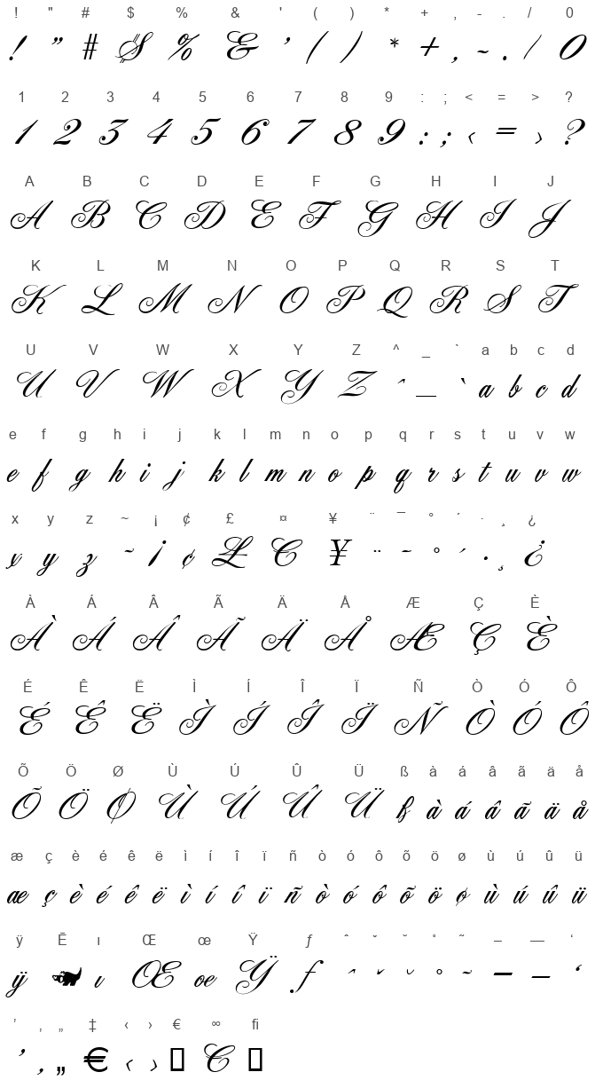 York Script ES - Abstract Fonts - Download Free Fonts