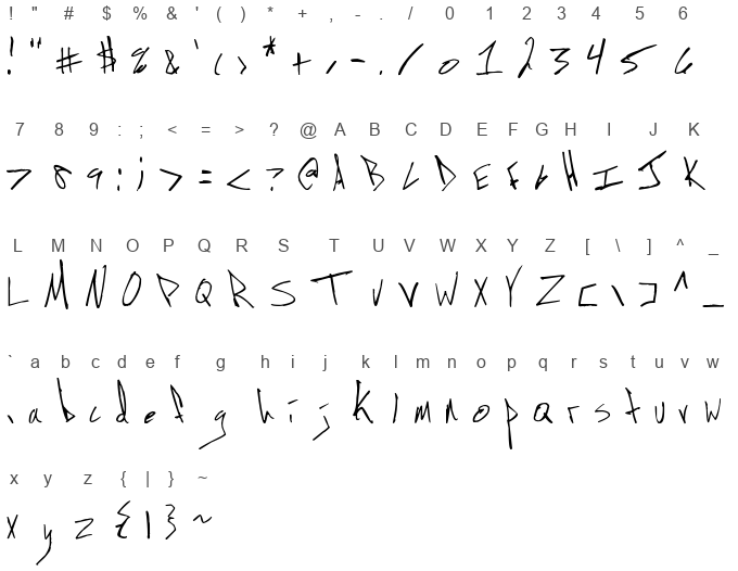 Jon Handwriting - Abstract Fonts - Download Free Fonts