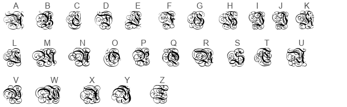 Dutch Initials - Abstract Fonts - Download Free Fonts