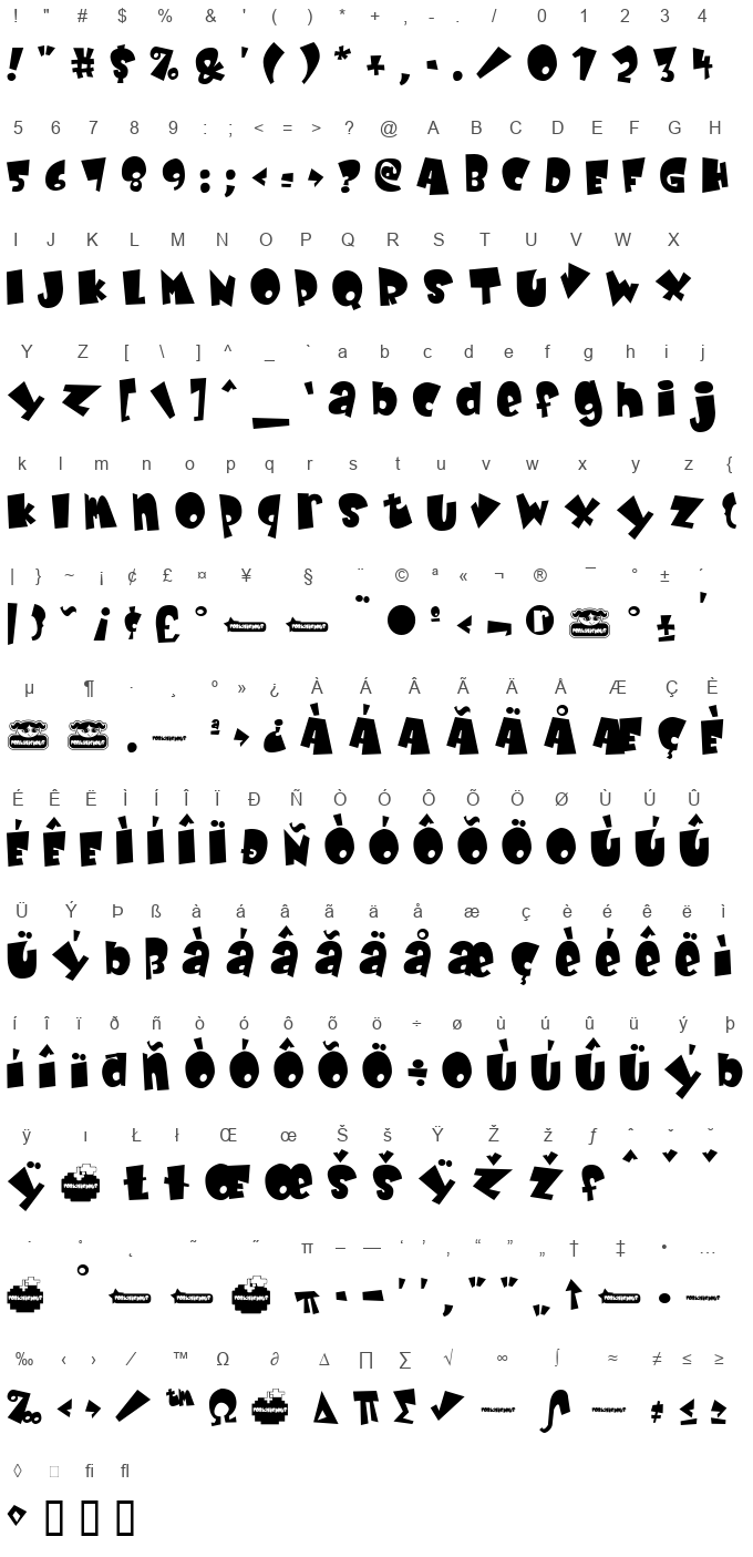 Baby Kruffy - Abstract Fonts - Download Free Fonts