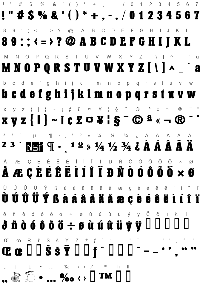 Hansen - Abstract Fonts - Download Free Fonts