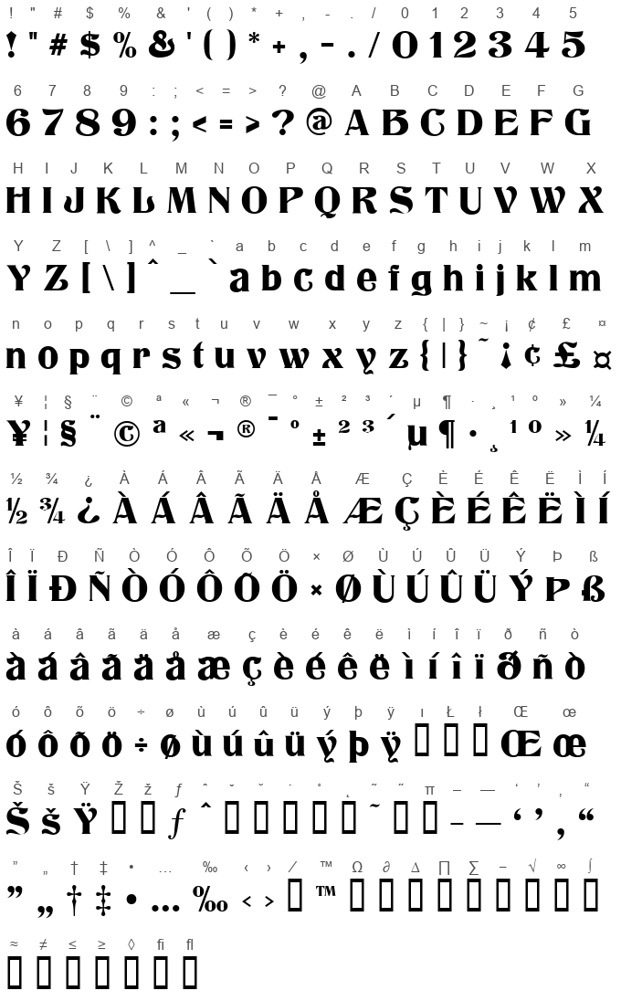 Klarissa - Abstract Fonts - Download Free Fonts