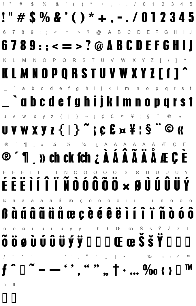 Pilsen Plakat - Abstract Fonts - Download Free Fonts