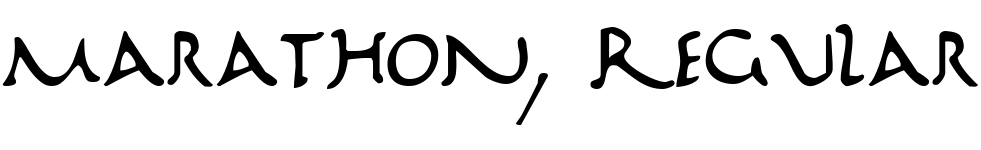 Marathon - Abstract Fonts - Download Free Fonts