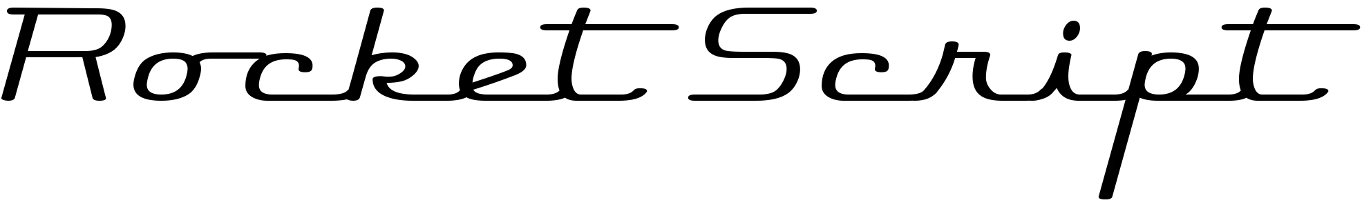 Rocket Script - Abstract Fonts - Download Free Fonts