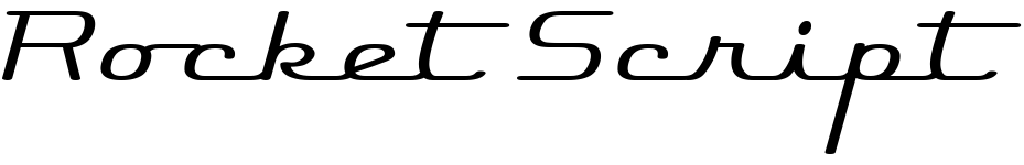 Rocket Script - Abstract Fonts - Download Free Fonts