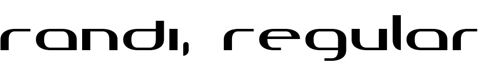 Randi - Abstract Fonts - Download Free Fonts
