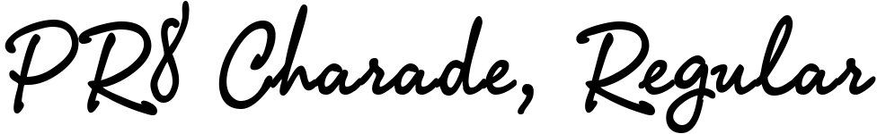 PR8 Charade - Abstract Fonts - Download Free Fonts