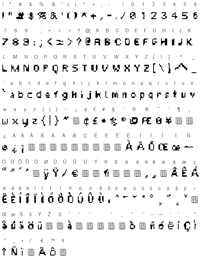 Unknown Error - Abstract Fonts - Download Free Fonts