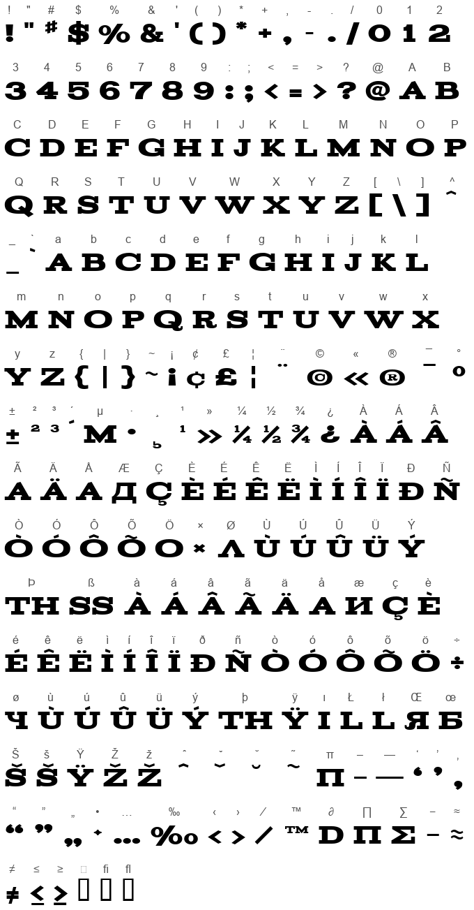 Acknowledgement - Abstract Fonts - Download Free Fonts