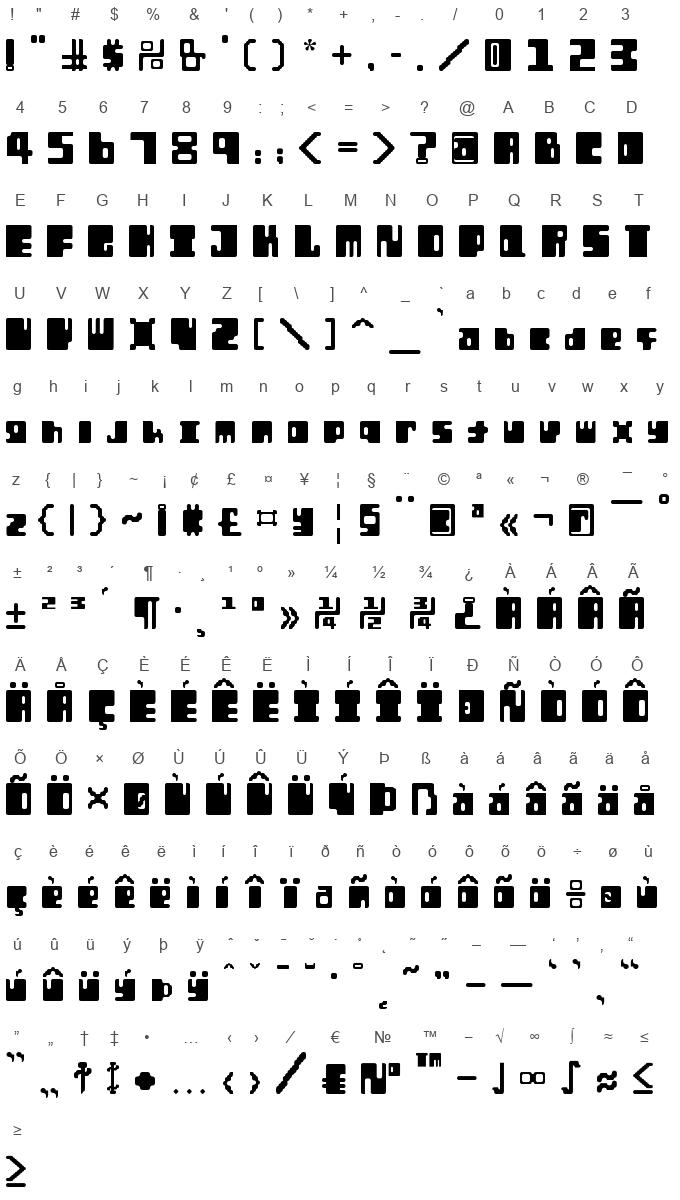 Orthotopes - Abstract Fonts - Download Free Fonts