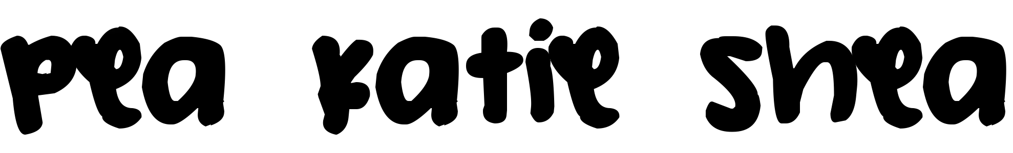 Pea Katie Shea - Abstract Fonts - Download Free Fonts