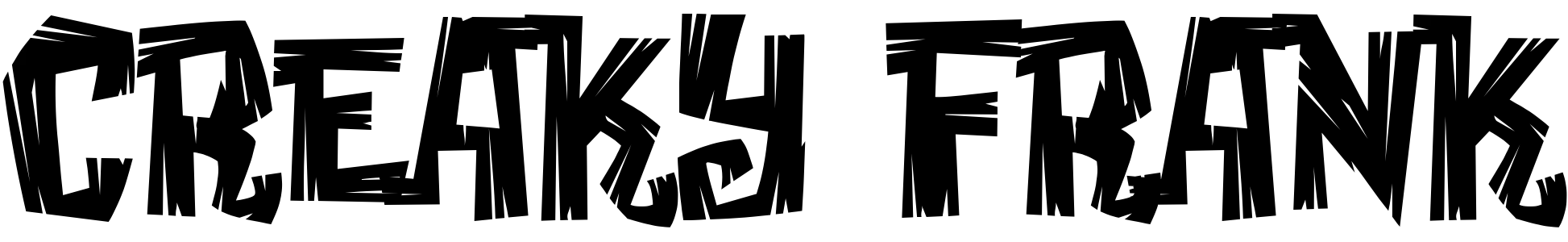 Creaky Frank - Abstract Fonts - Download Free Fonts