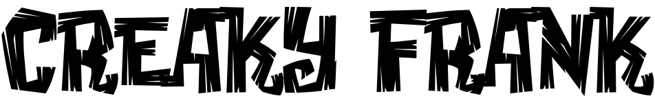 Creaky Frank - Abstract Fonts - Download Free Fonts