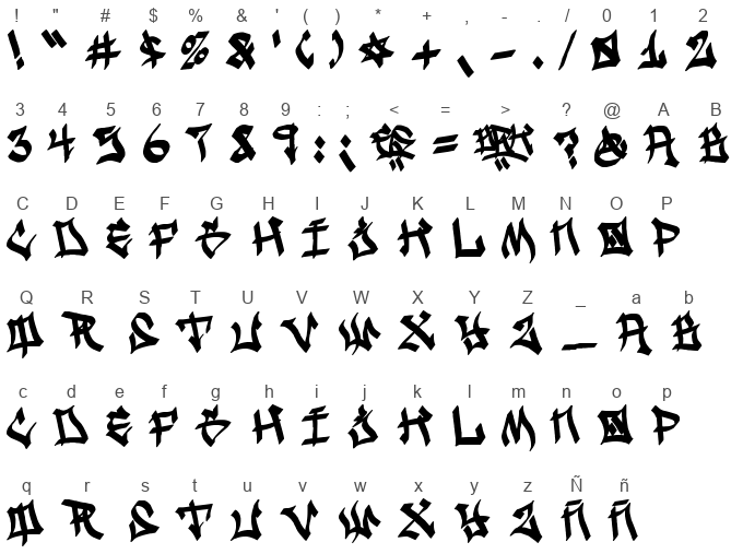 Ghetto Streetz - Abstract Fonts - Download Free Fonts