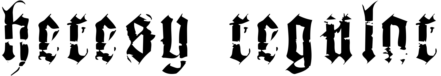 heresy - Abstract Fonts - Download Free Fonts