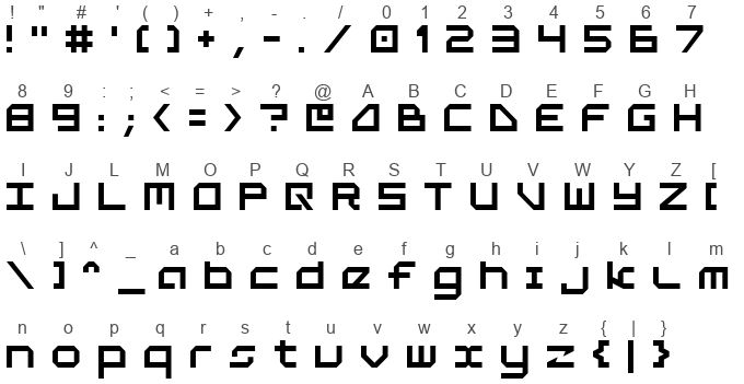 5th Agent - abstract fonts - download free fonts