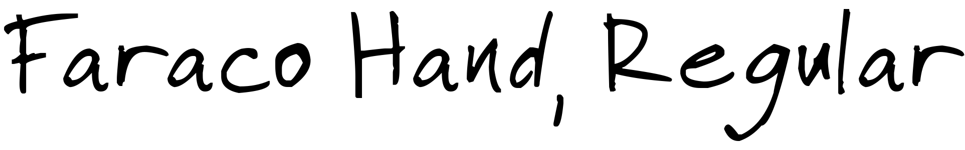 Faraco Hand - Abstract Fonts - Download Free Fonts