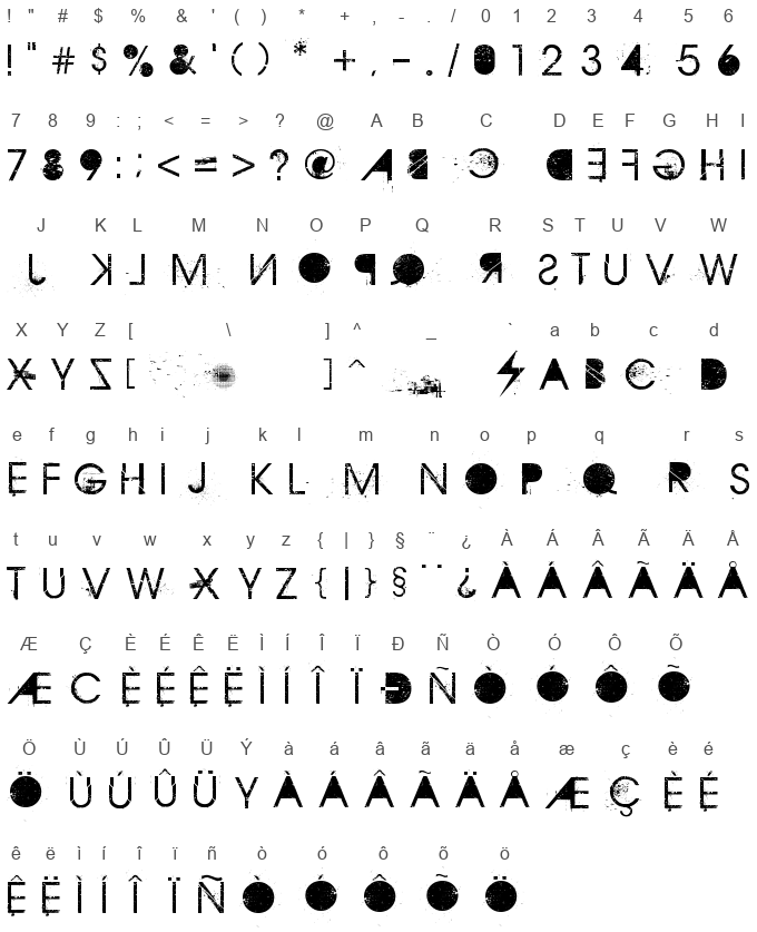 Aristotle Punk - Abstract Fonts - Download Free Fonts