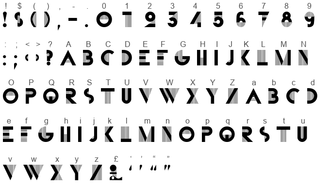 Bifur - Abstract Fonts - Download Free Fonts