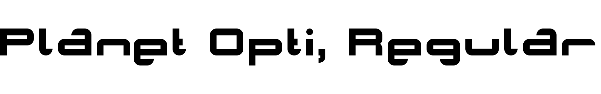 Planet Opti - Abstract Fonts - Download Free Fonts