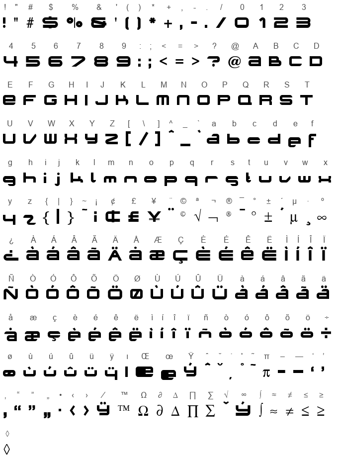 Planet Opti - Abstract Fonts - Download Free Fonts