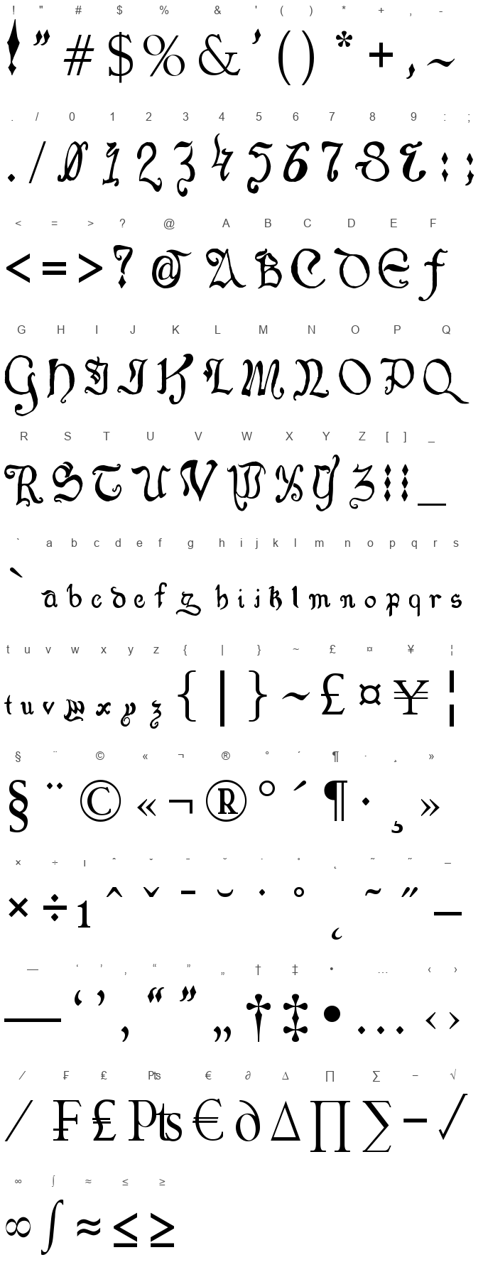 Goldilocks_Revised - Abstract Fonts - Download Free Fonts