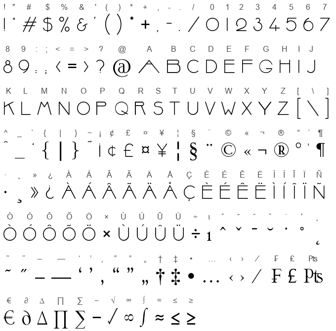 Babylon Font - Abstract Fonts - Download Free Fonts