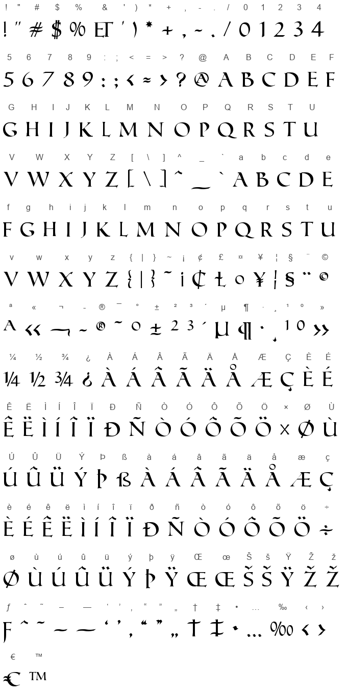 Roman SD - Abstract Fonts - Download Free Fonts