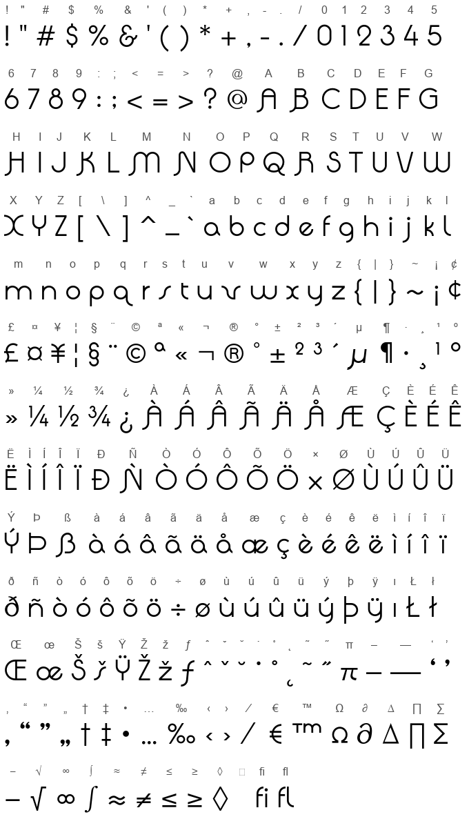 Quadranta - Abstract Fonts - Download Free Fonts