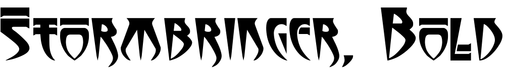Stormbringer - Abstract Fonts - Download Free Fonts