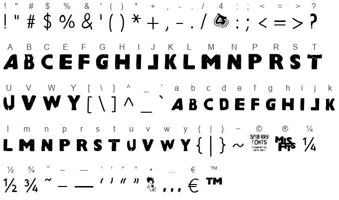 MISFITS - Abstract Fonts - Download Free Fonts