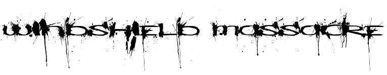 Split splat splodge - Abstract Fonts - Download Free Fonts