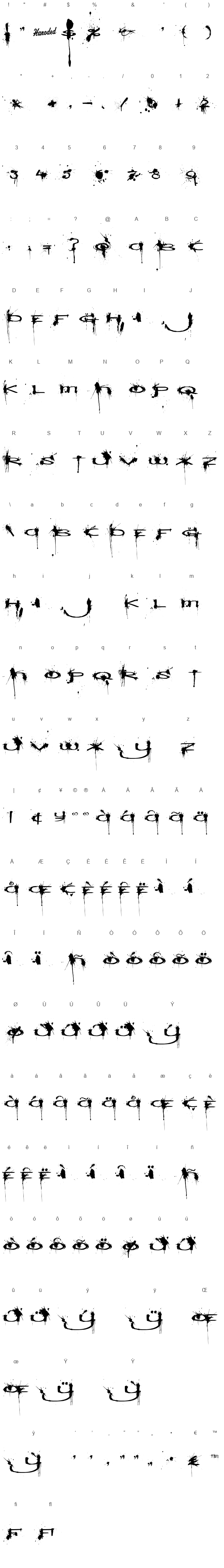 Windshield Massacre - Abstract Fonts - Download Free Fonts