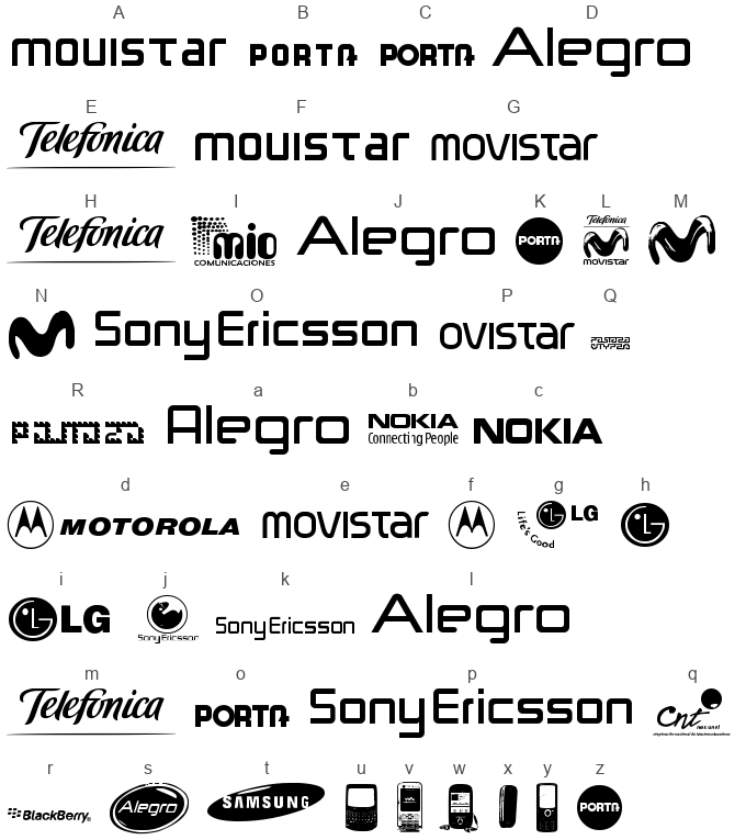 Telefonica - Abstract Fonts - Download Free Fonts