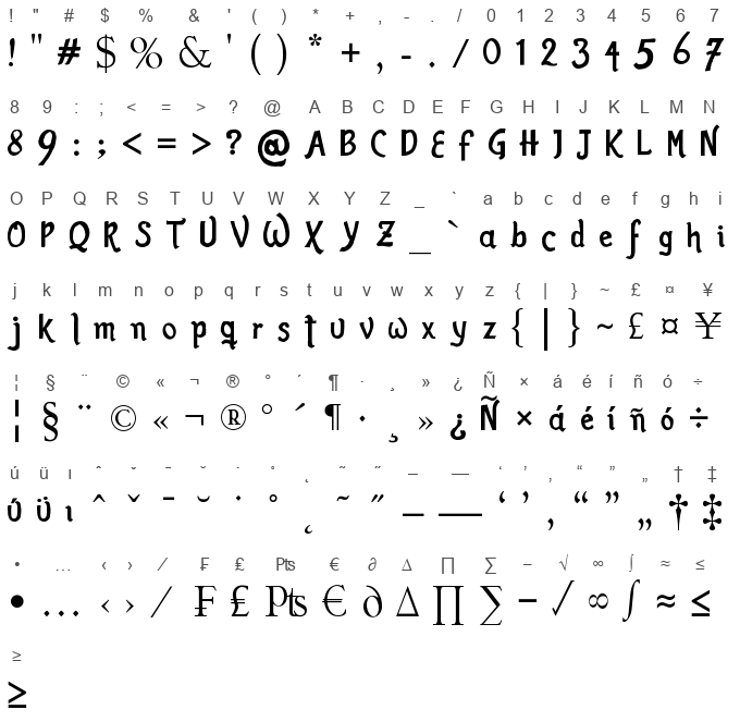 Romance Fatal Sans - Abstract Fonts - Download Free Fonts