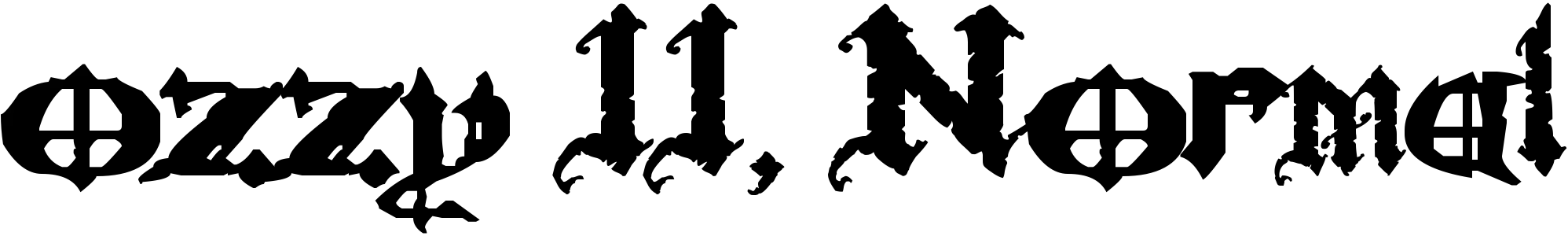 ozzy II - Abstract Fonts - Download Free Fonts