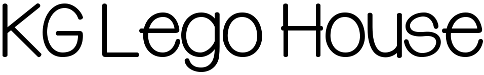 KG Lego House - Abstract Fonts - Download Free Fonts