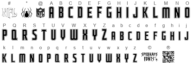 NFL Jaguars - Abstract Fonts - Download Free Fonts